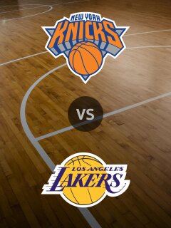 NBA Basketball - New York Knicks at Los Angeles Lakers | Xfinity Stream