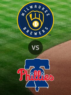 MLB Baseball - Milwaukee Brewers at Philadelphia Phillies | Xfinity Stream