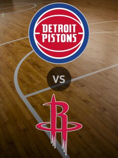 NBA Basketball - Detroit Pistons at Houston Rockets | Xfinity Stream